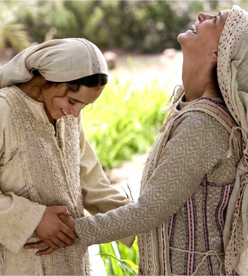 Visitación de María a su prima Isabel. 31 mayo. – Canta y camina