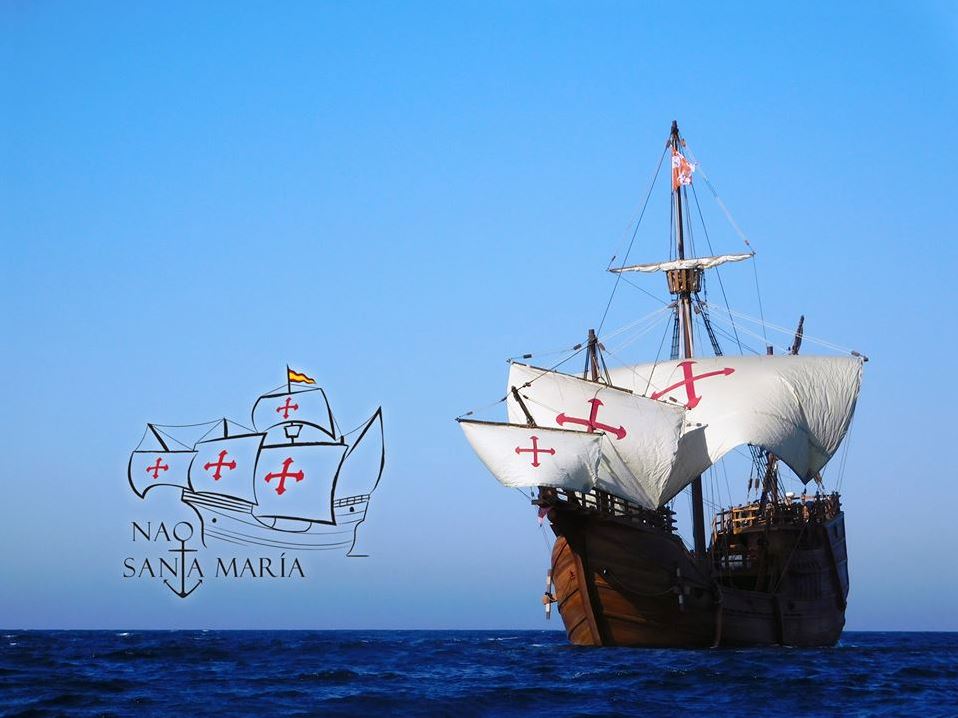 La Nao Santa María, nave capitana de Cristóbal Colón, visita Valencia ...